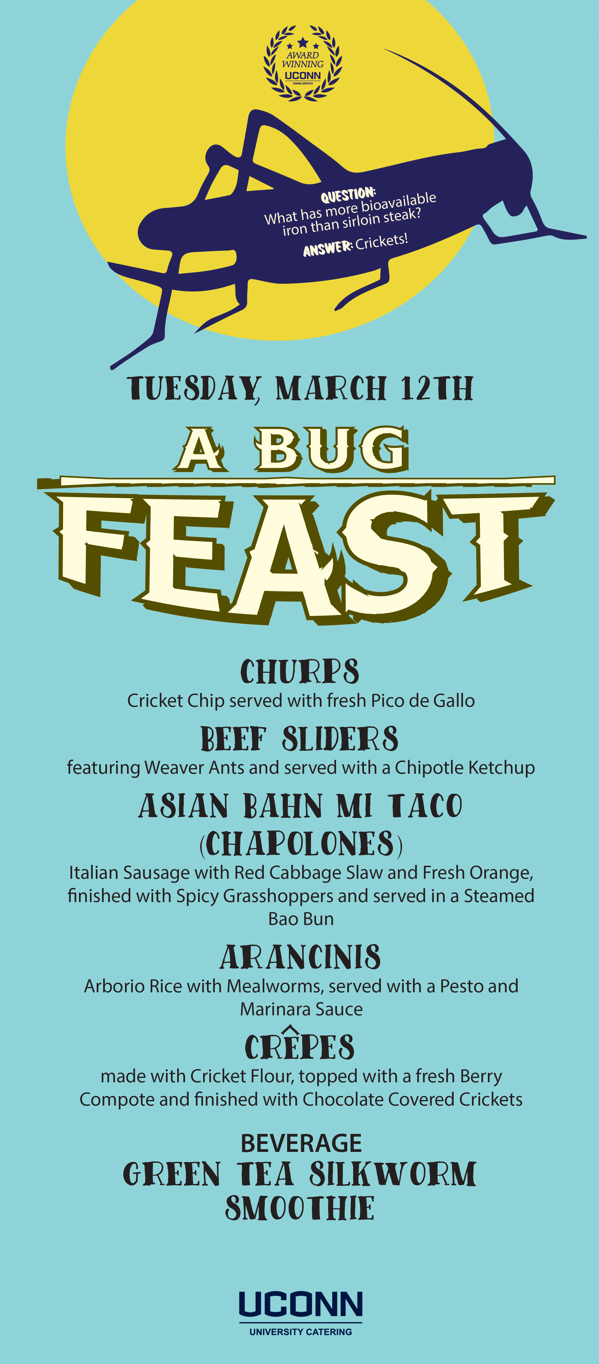 A Bug Feast | Dining Services